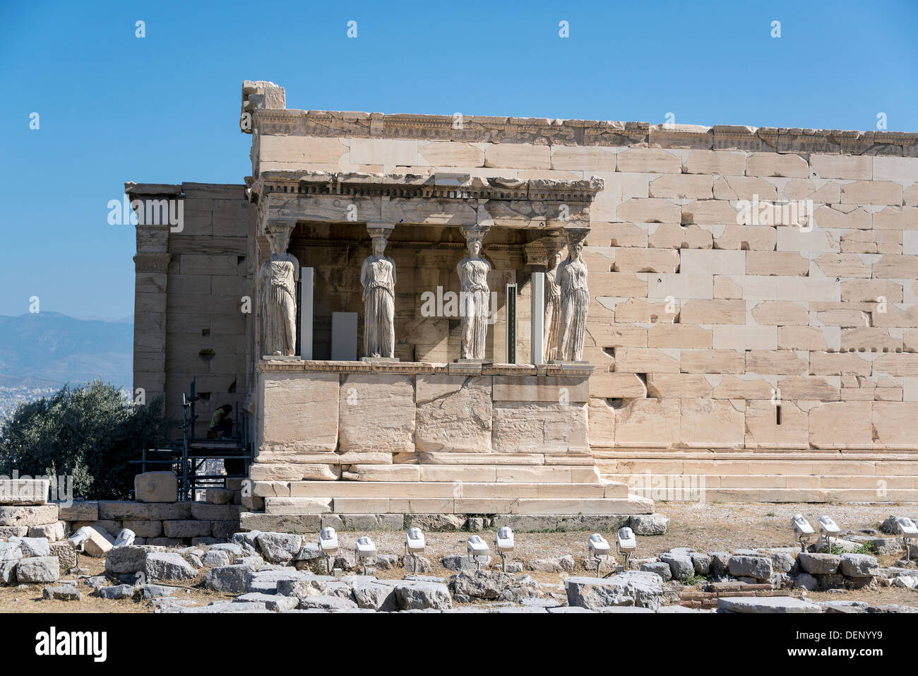 Temple of Athena Stock Photo - Alamy