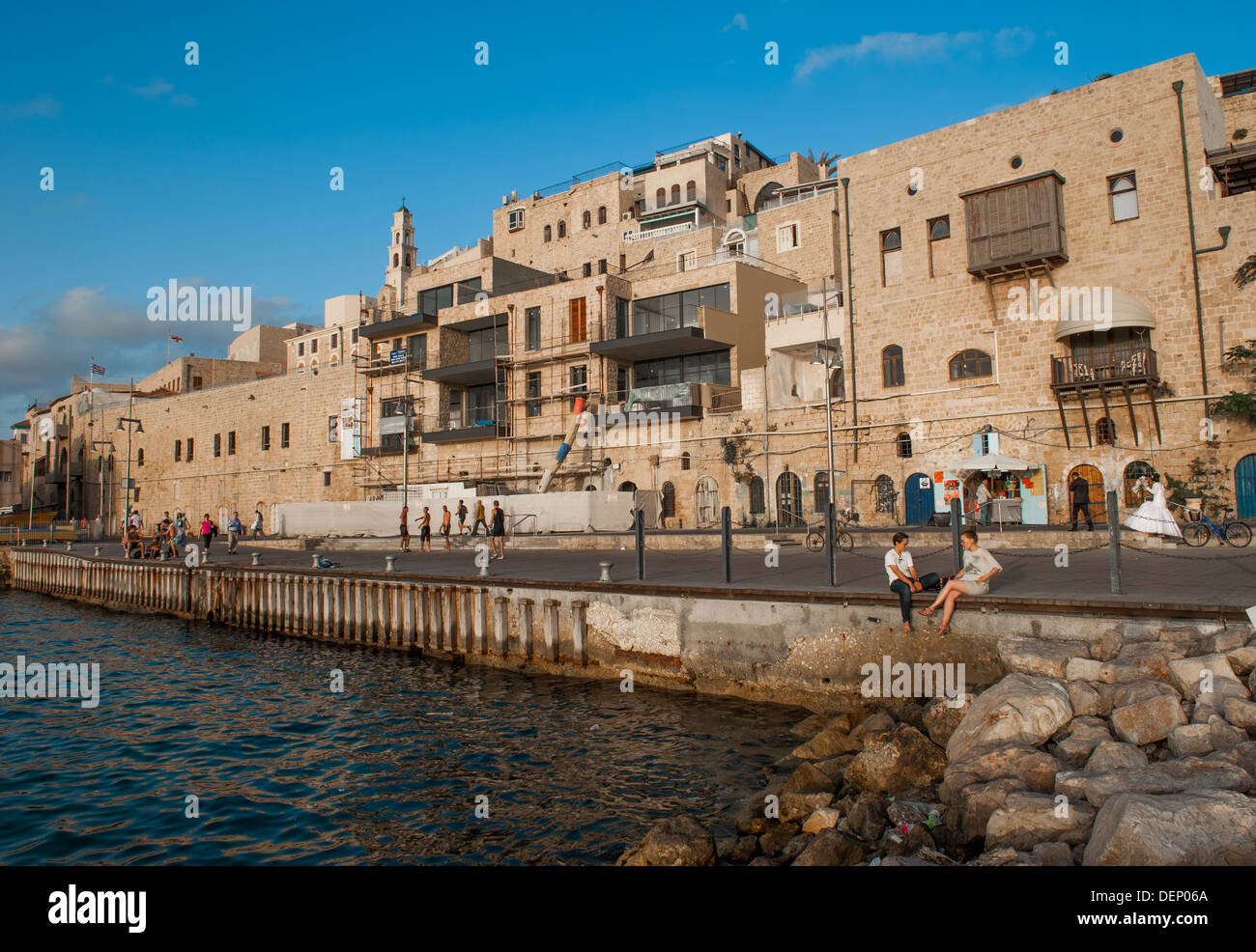 The old harbor in Jaffa (Yafo) Israel Stock Photo - Alamy