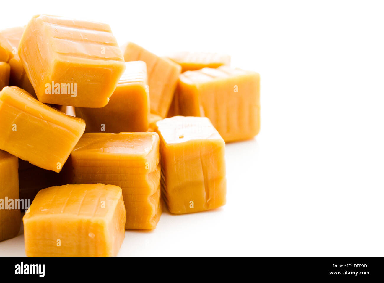 Unwrapped caramels hi-res stock photography and images - Alamy