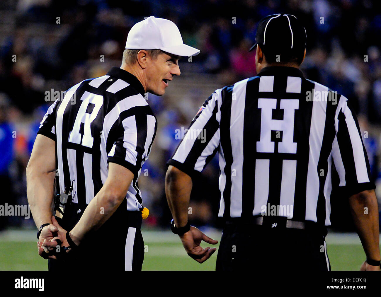 Colorado Springs, Colorado, USA. 21st Sep, 2013. Refree, Alan Eck, and ...