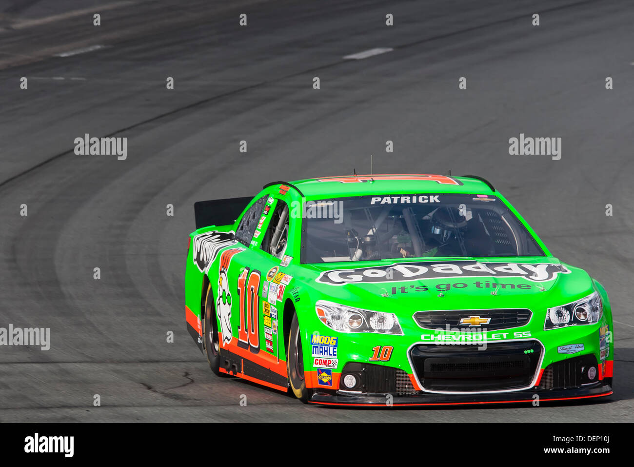 Loudon, NH, USA. 21st Sep, 2013. Danica Patrick (10) practices for the ...