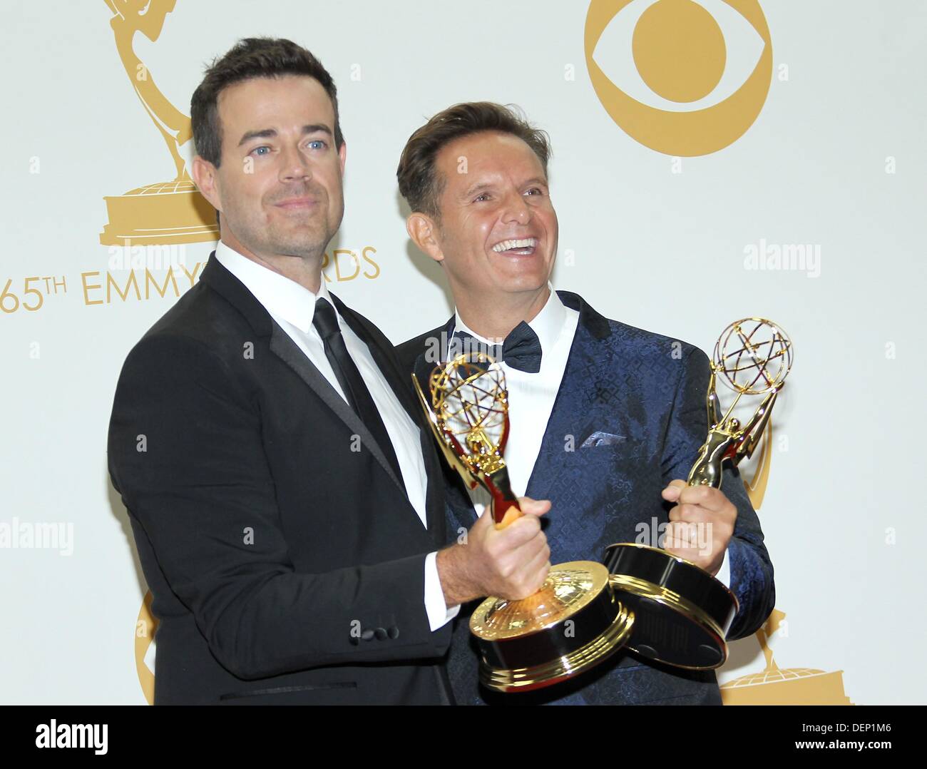 Los Angeles, CA. 22nd Sep, 2013. Carson Daly, Mark Burnett, Producers ...