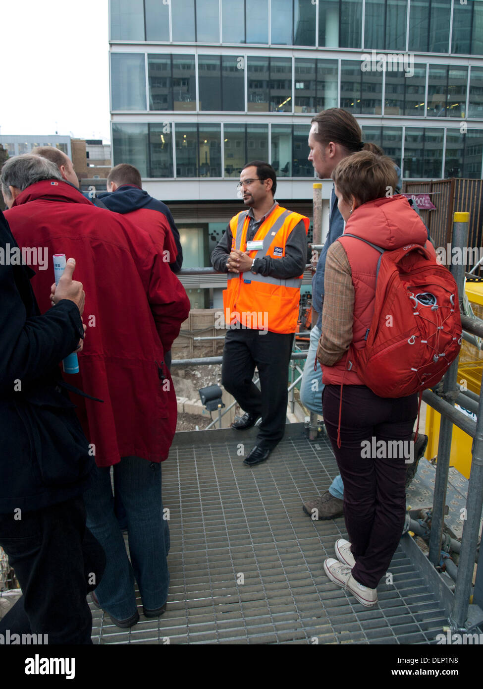 Crossrail moorgate station hi-res stock photography and images - Alamy