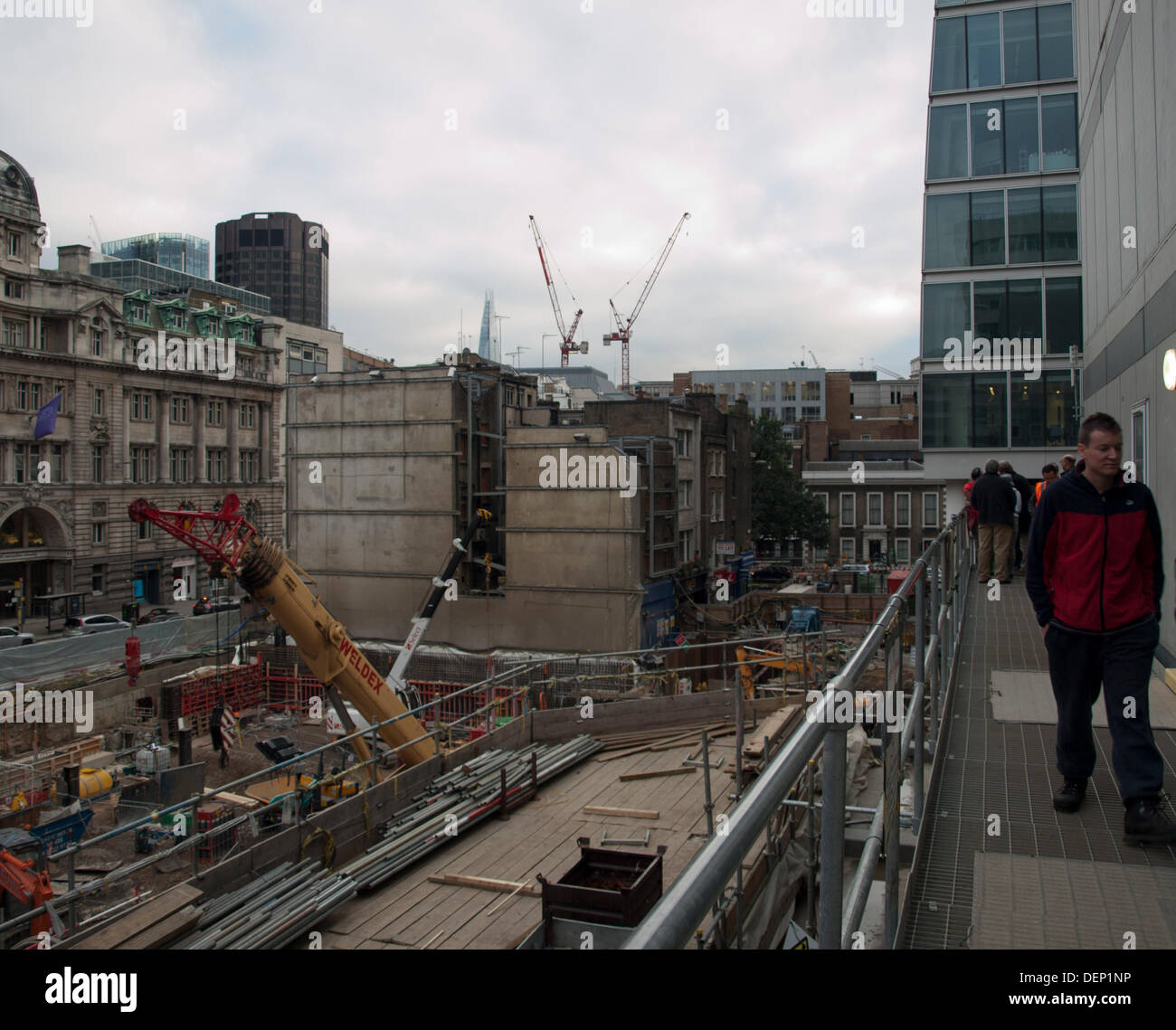 Crossrail Moorgate Station High Resolution Stock Photography and Images ...