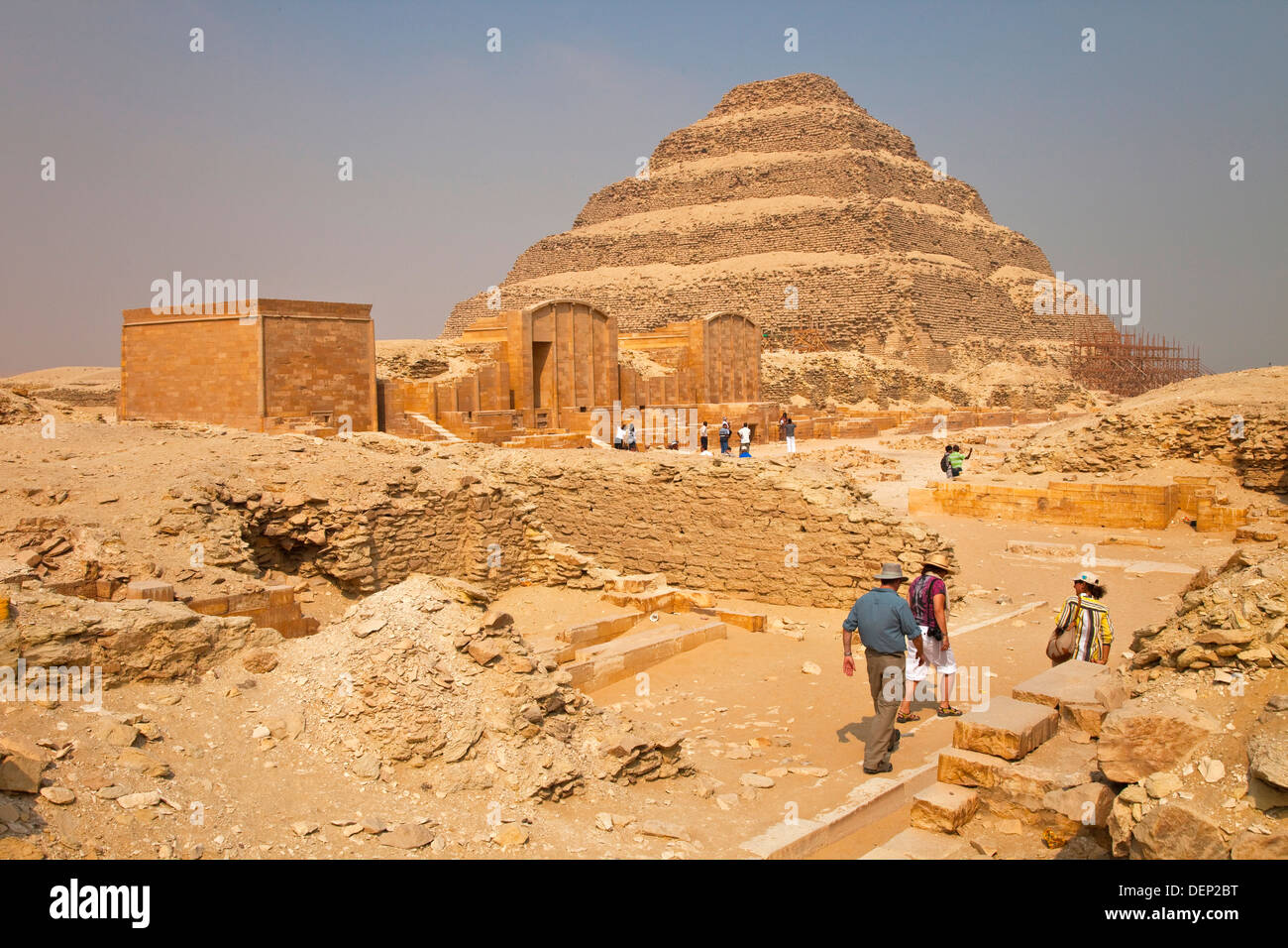 Step Pyramid Of Zoser High Resolution Stock Photography and Images - Alamy