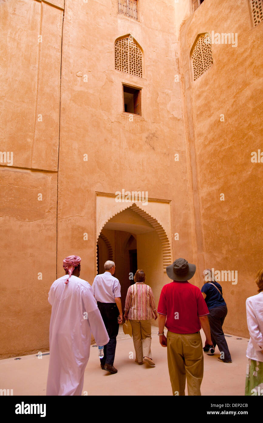 Jabreen Fort. Oman. Persian Gulf. Arabia, Middle East Stock Photo - Alamy