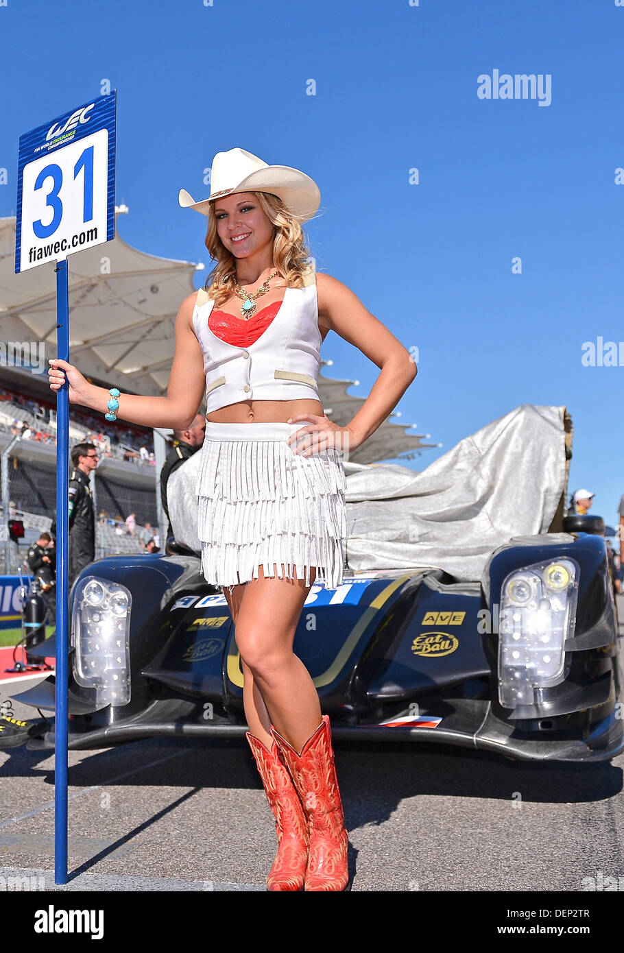 Grid girl car hi-res stock photography and images - Alamy