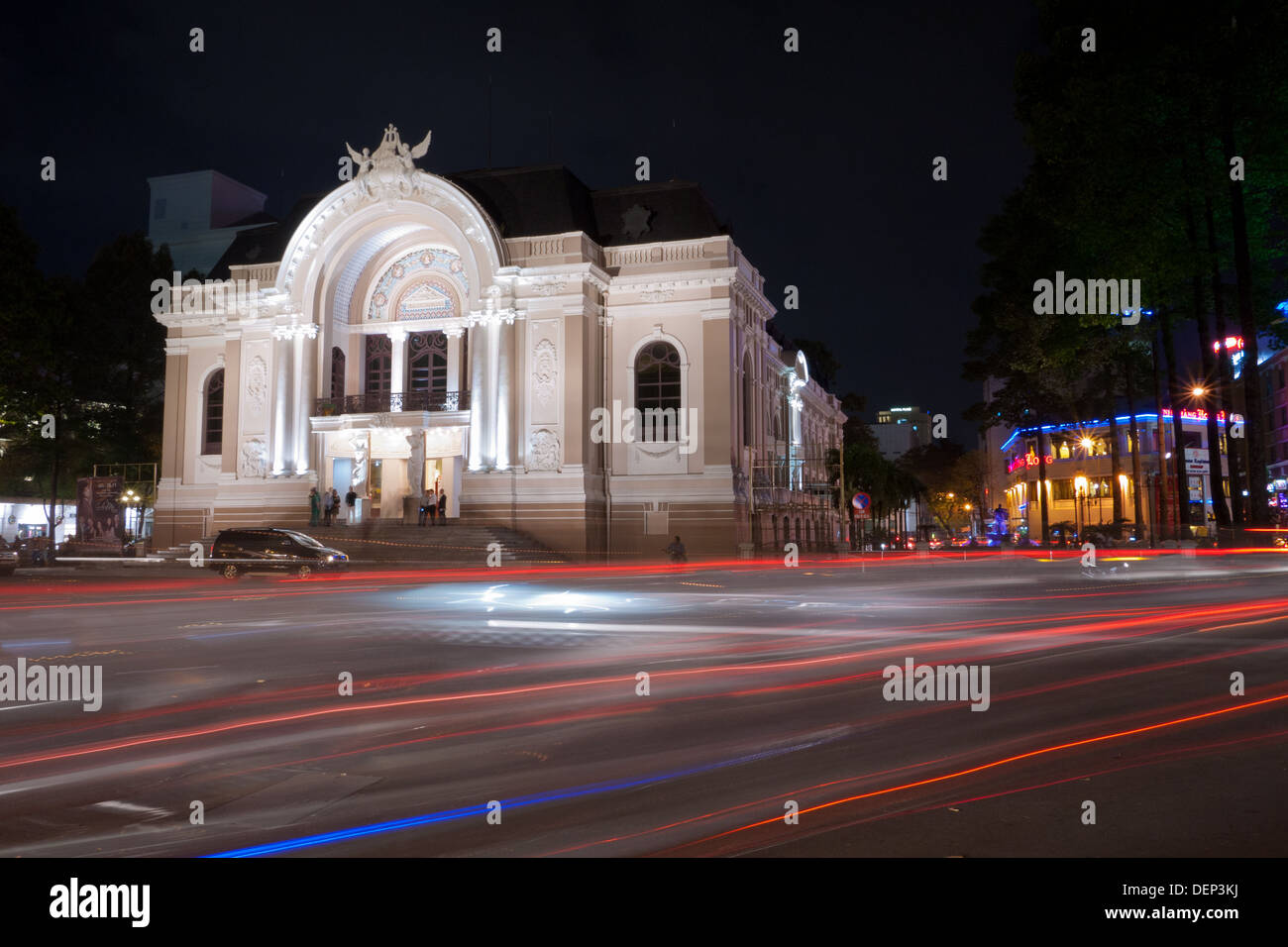 The Saigon Opera House, (a.k.a. the Municipal Theatre of Ho Chi Minh ...