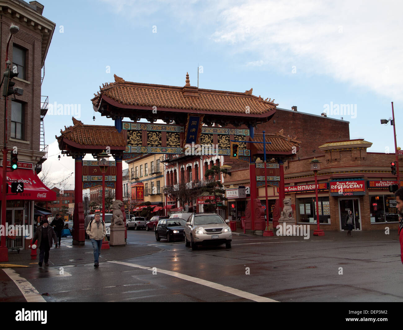 British columbia canada chinatown victoria hi-res stock photography and ...