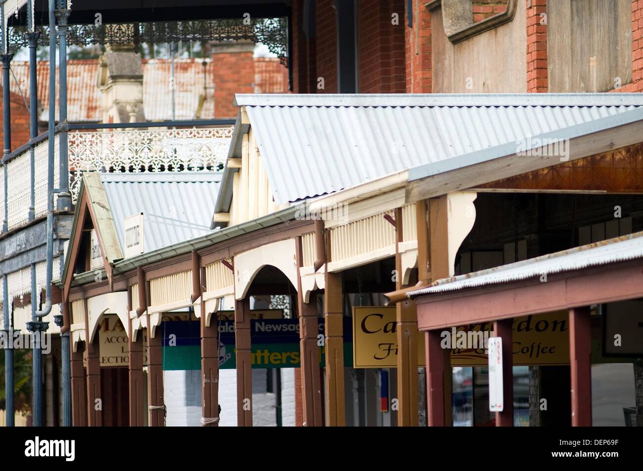 Maldon Street Scene Victoria Australia High Resolution Stock ...