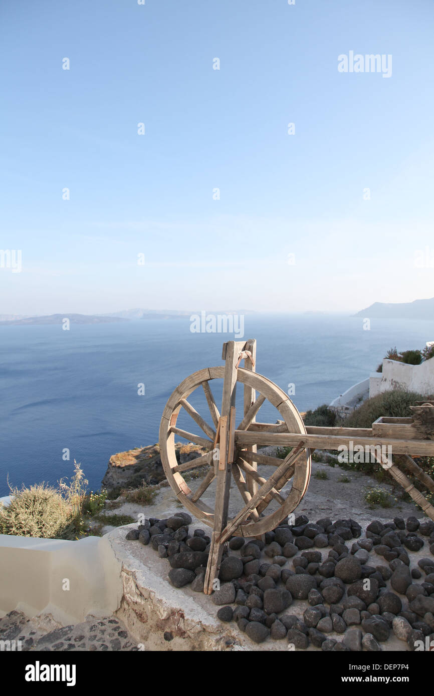 Water wheel greece hi-res stock photography and images - Alamy