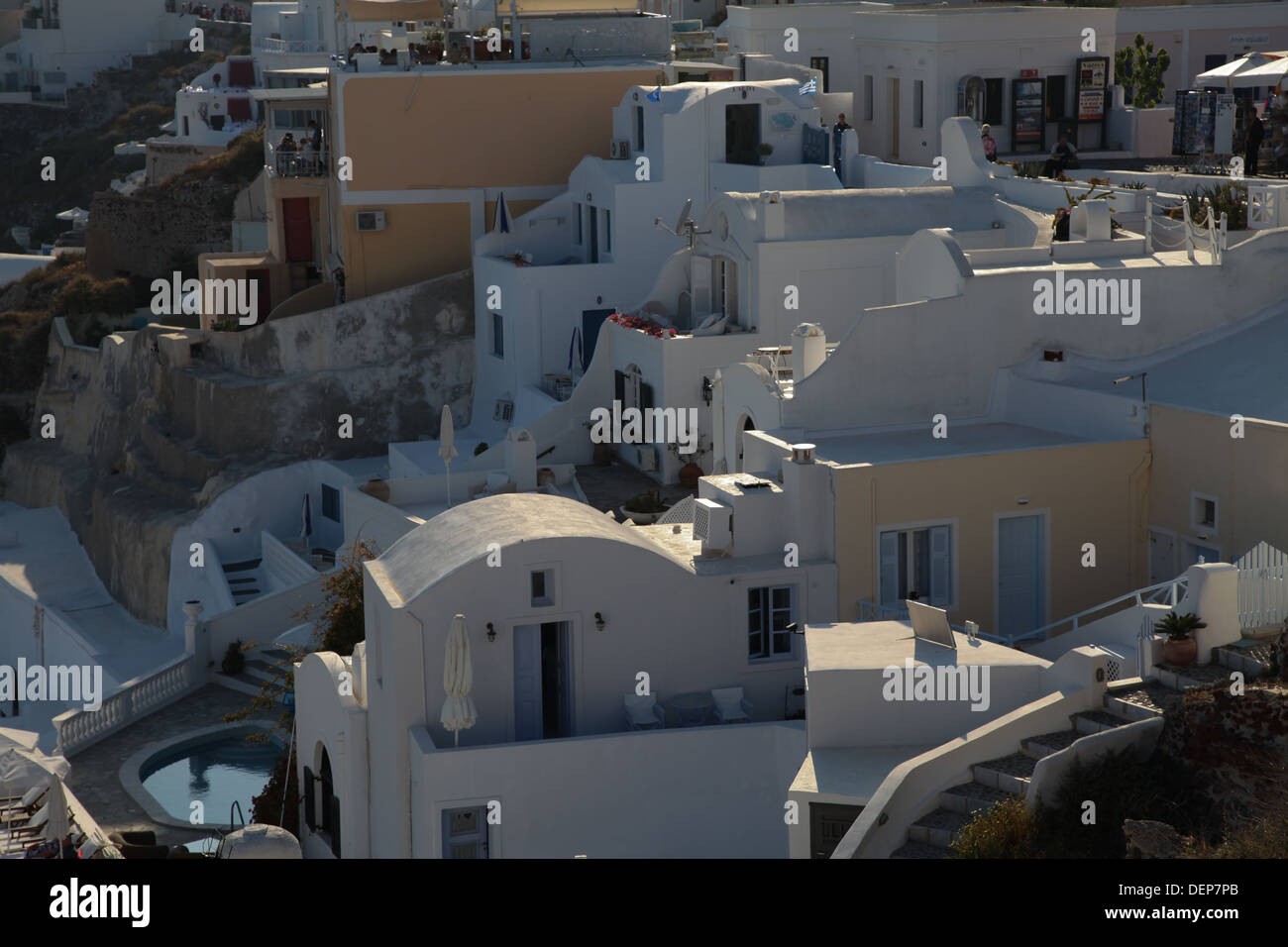 Santorini islands in the Cyclades (Greece Stock Photo - Alamy