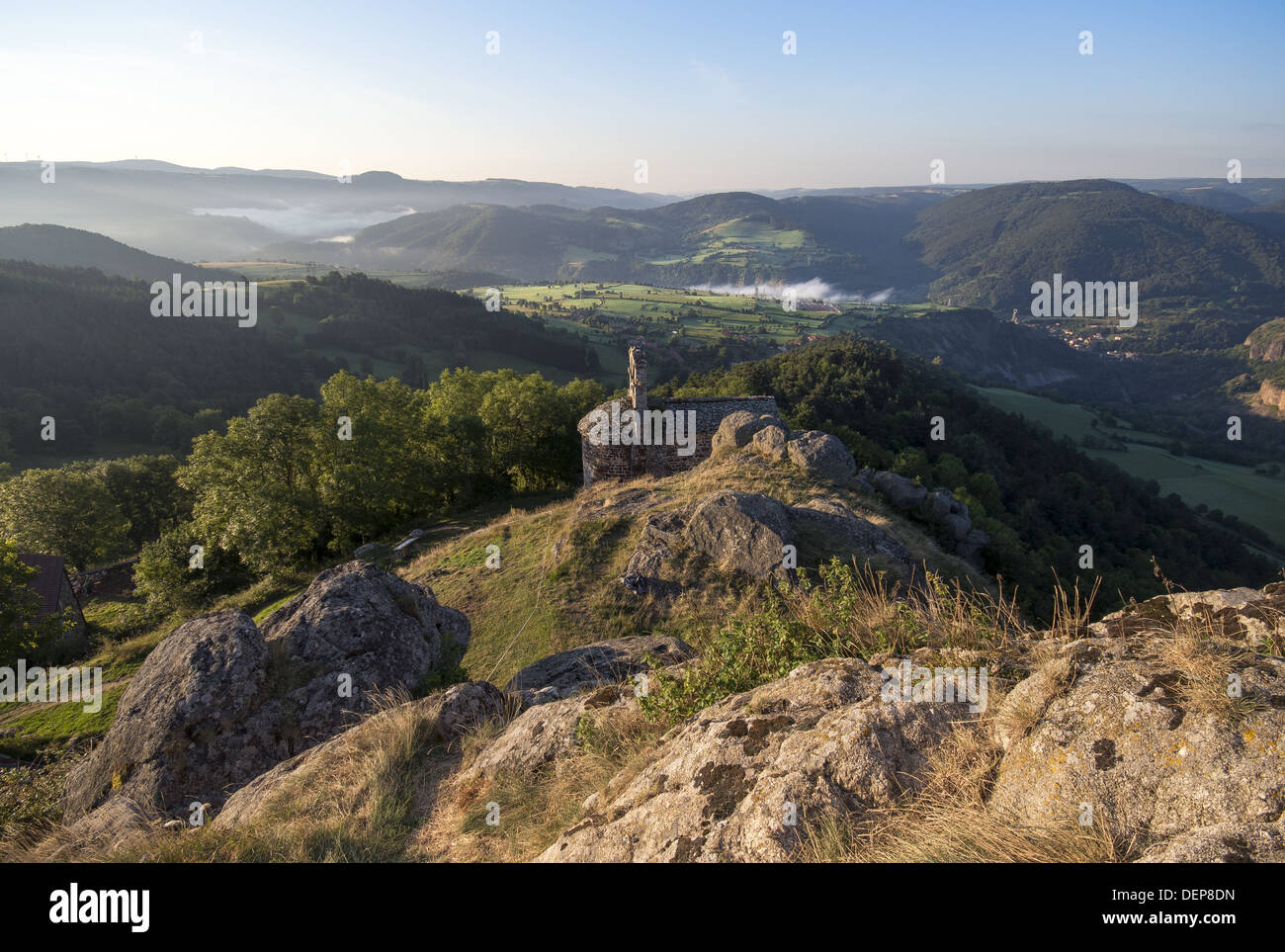 The chapel of St James on the GR65 walking route, the Camino de ...