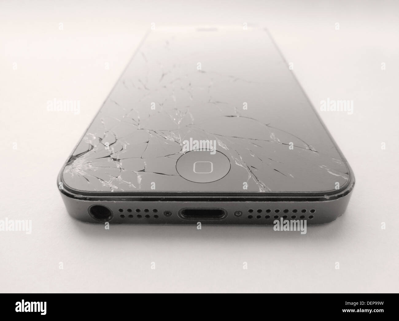 Broken mobile device Stock Photo - Alamy