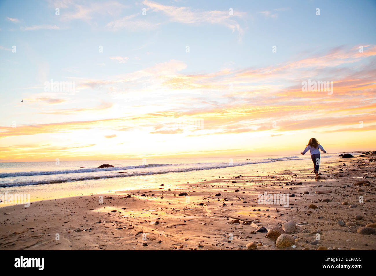 Dramatic walking on beach hi-res stock photography and images - Alamy