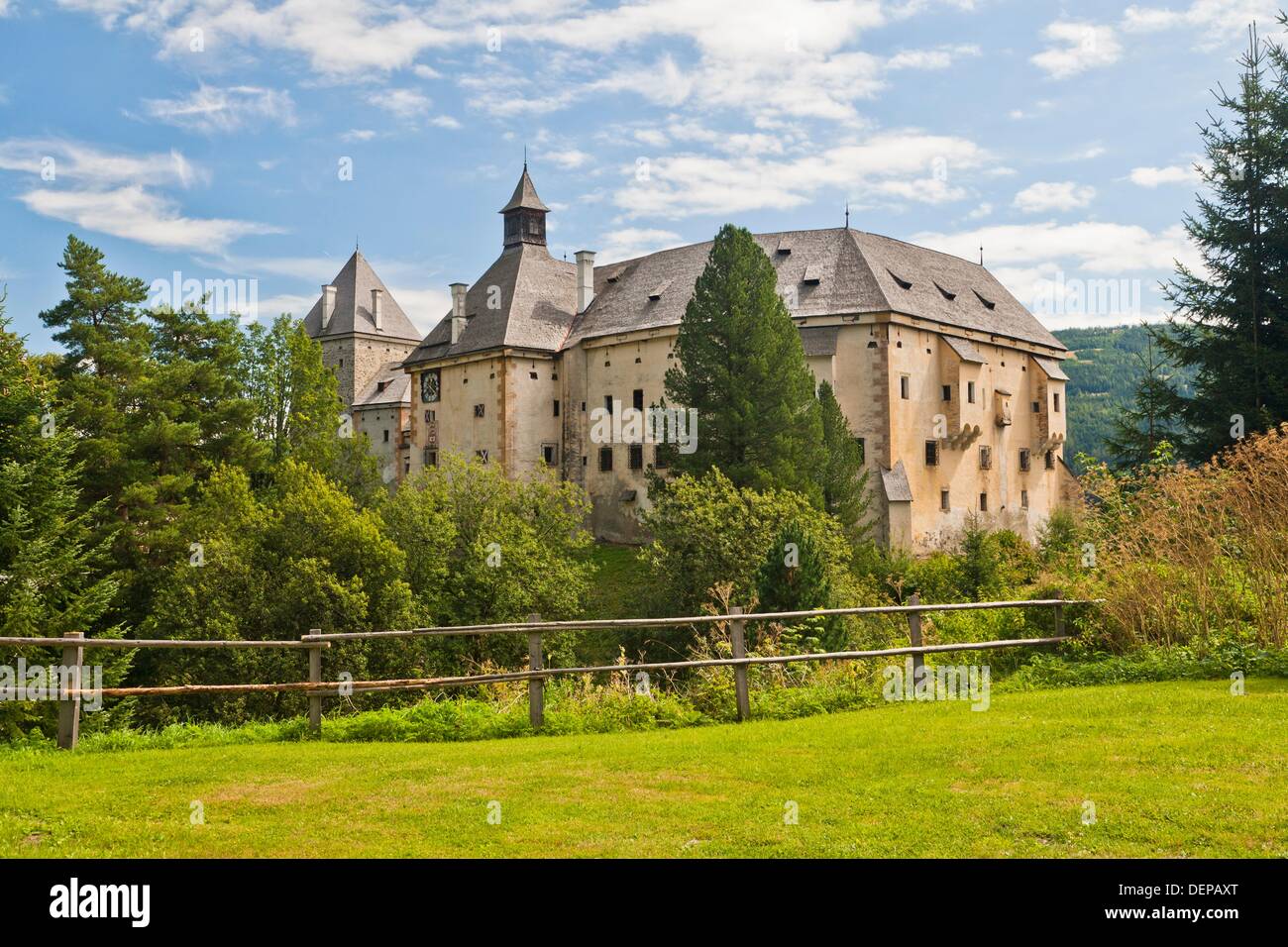 The picturesque moosham castle hi-res stock photography and images - Alamy