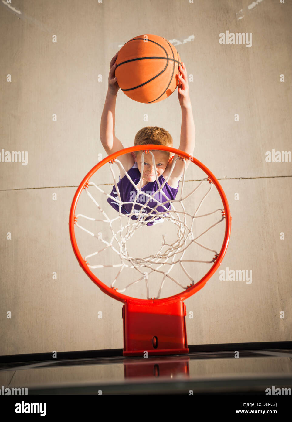 Basketball team high angle hi-res stock photography and images - Alamy