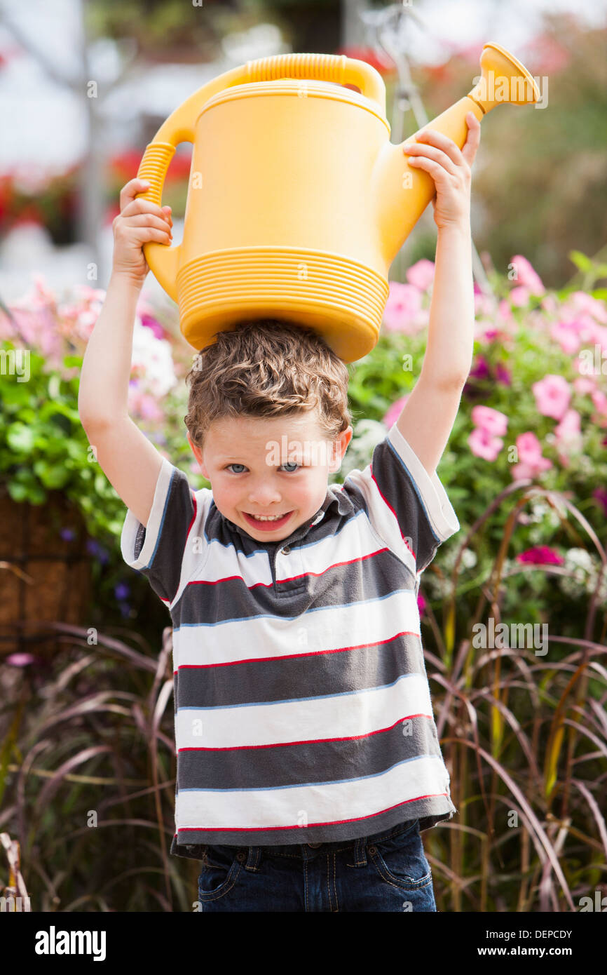 Watering can top view hi-res stock photography and images - Alamy