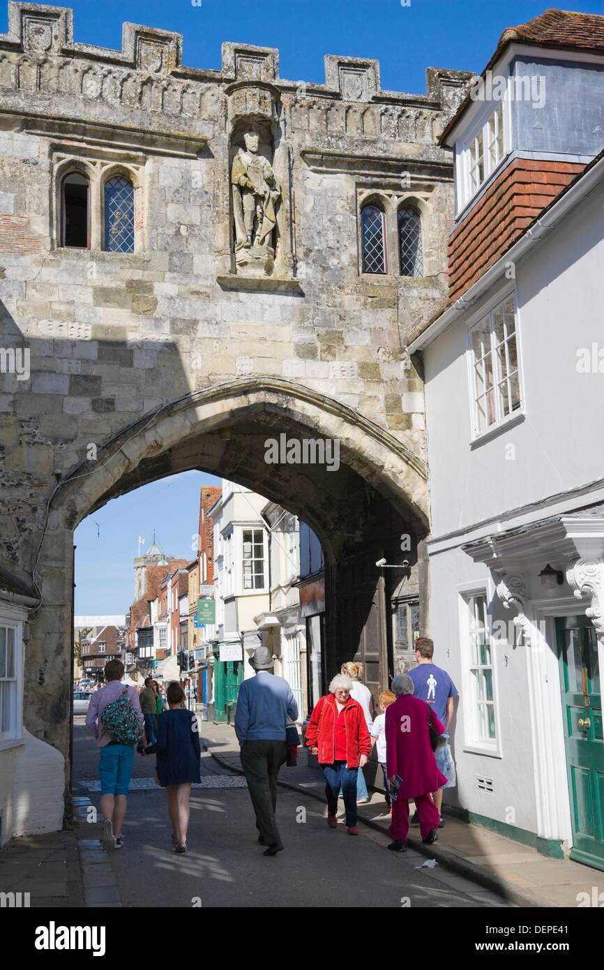 Salisbury england street hi-res stock photography and images - Alamy