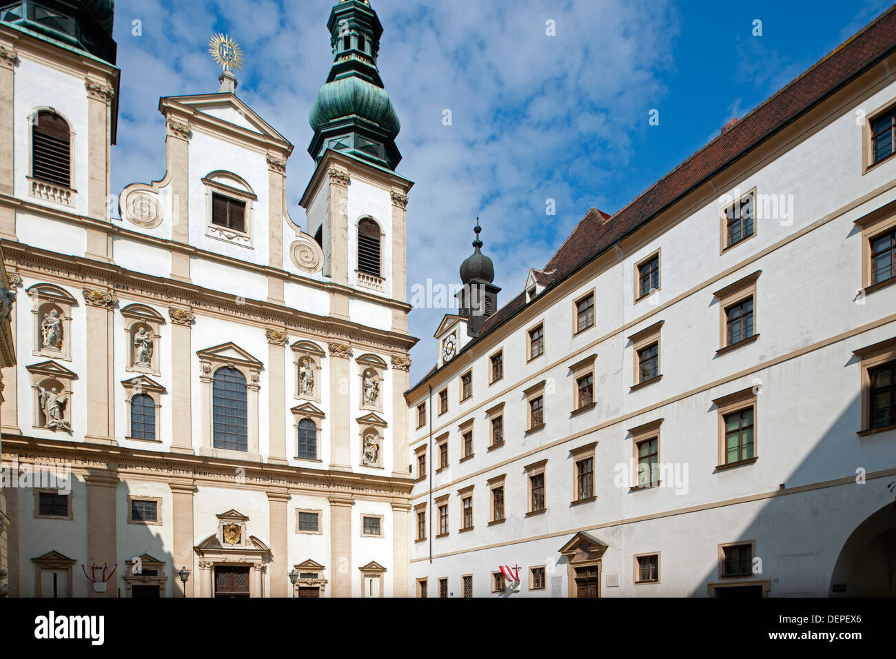 Österreich, Wien 1, Dr. Ignaz Seipel-Platz, Jesuitenkirche ...