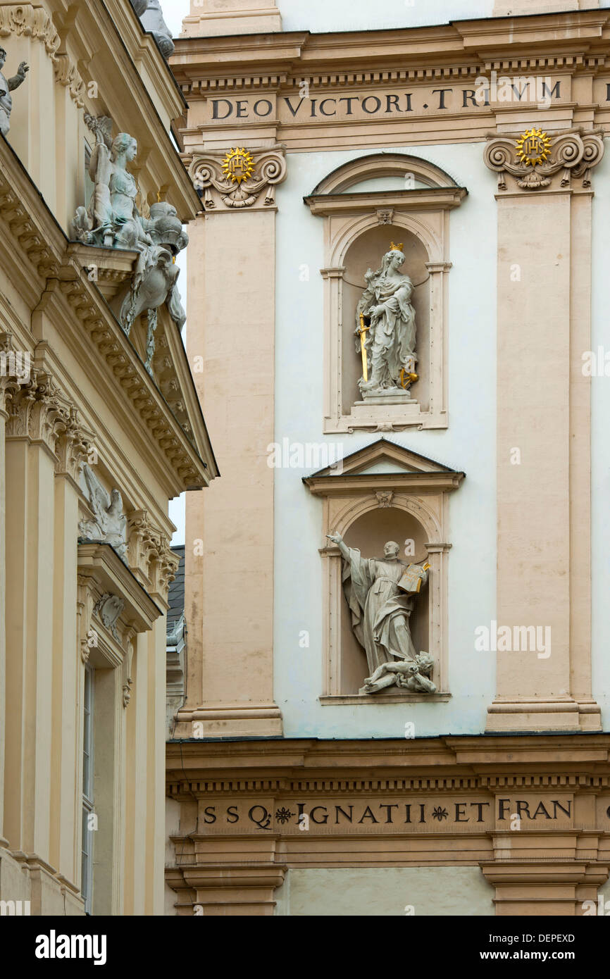 Österreich, Wien 1, Dr. Ignaz Seipel-Platz, links Fassade der Neuen ...
