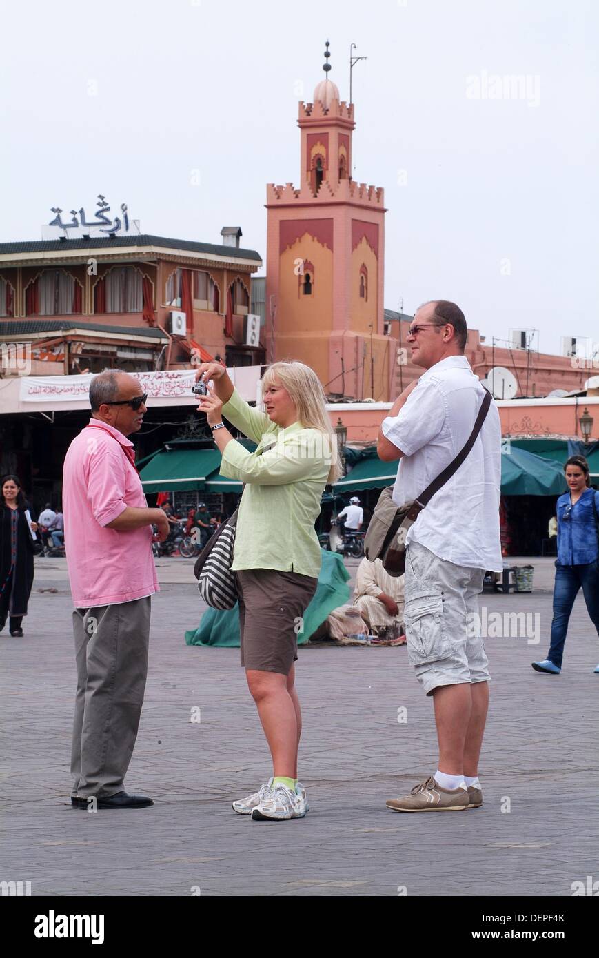 Cafe argana marrakech morocco hi-res stock photography and images - Alamy