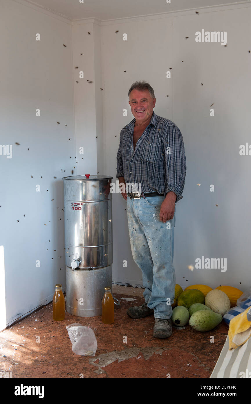 Rural Spain Bee Keeping Stock Photo - Alamy
