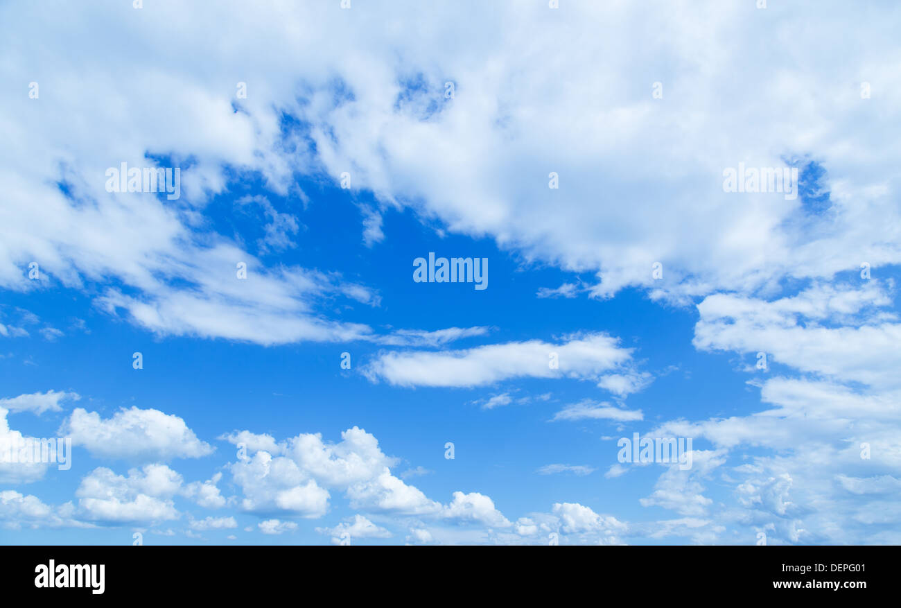 clouds, sky blue day background Stock Photo - Alamy