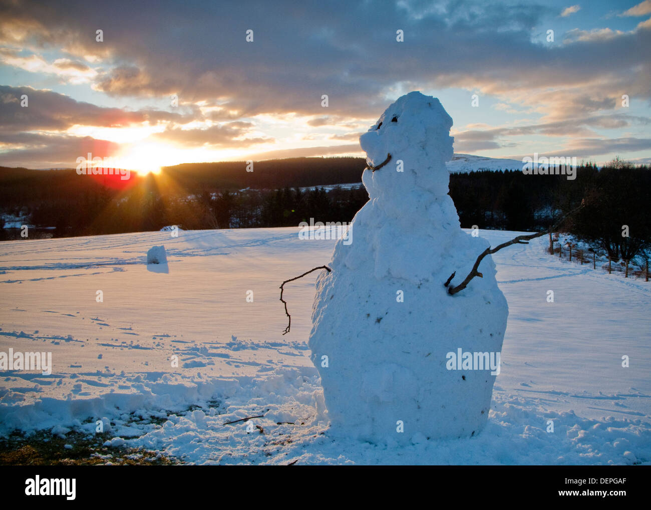 Snowman likeness hi-res stock photography and images - Alamy