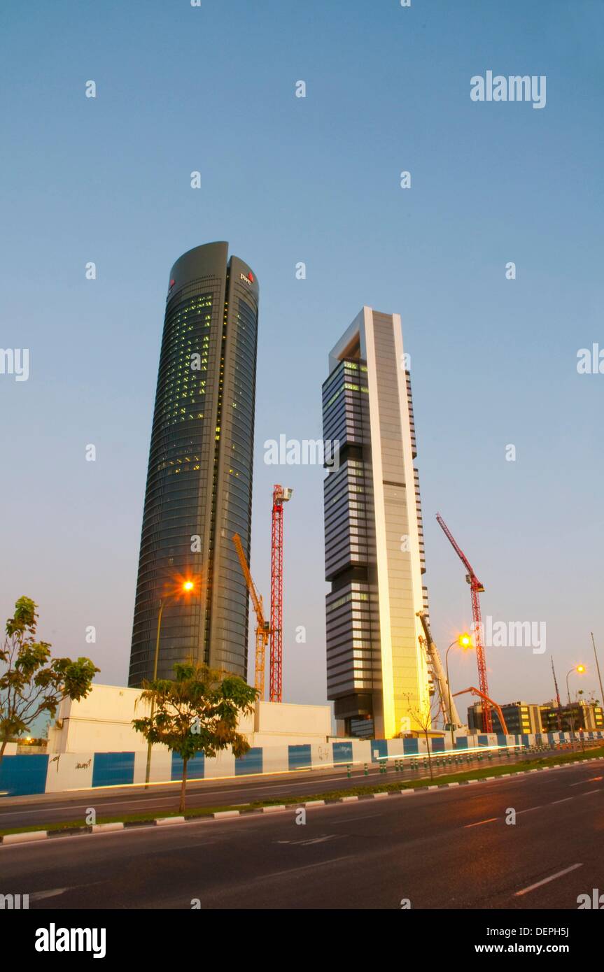 Sacyr tower hi-res stock photography and images - Alamy