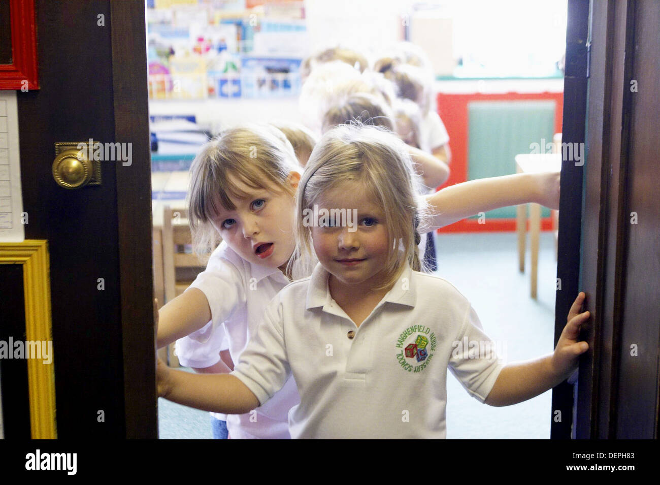 Obedient children hi-res stock photography and images - Alamy