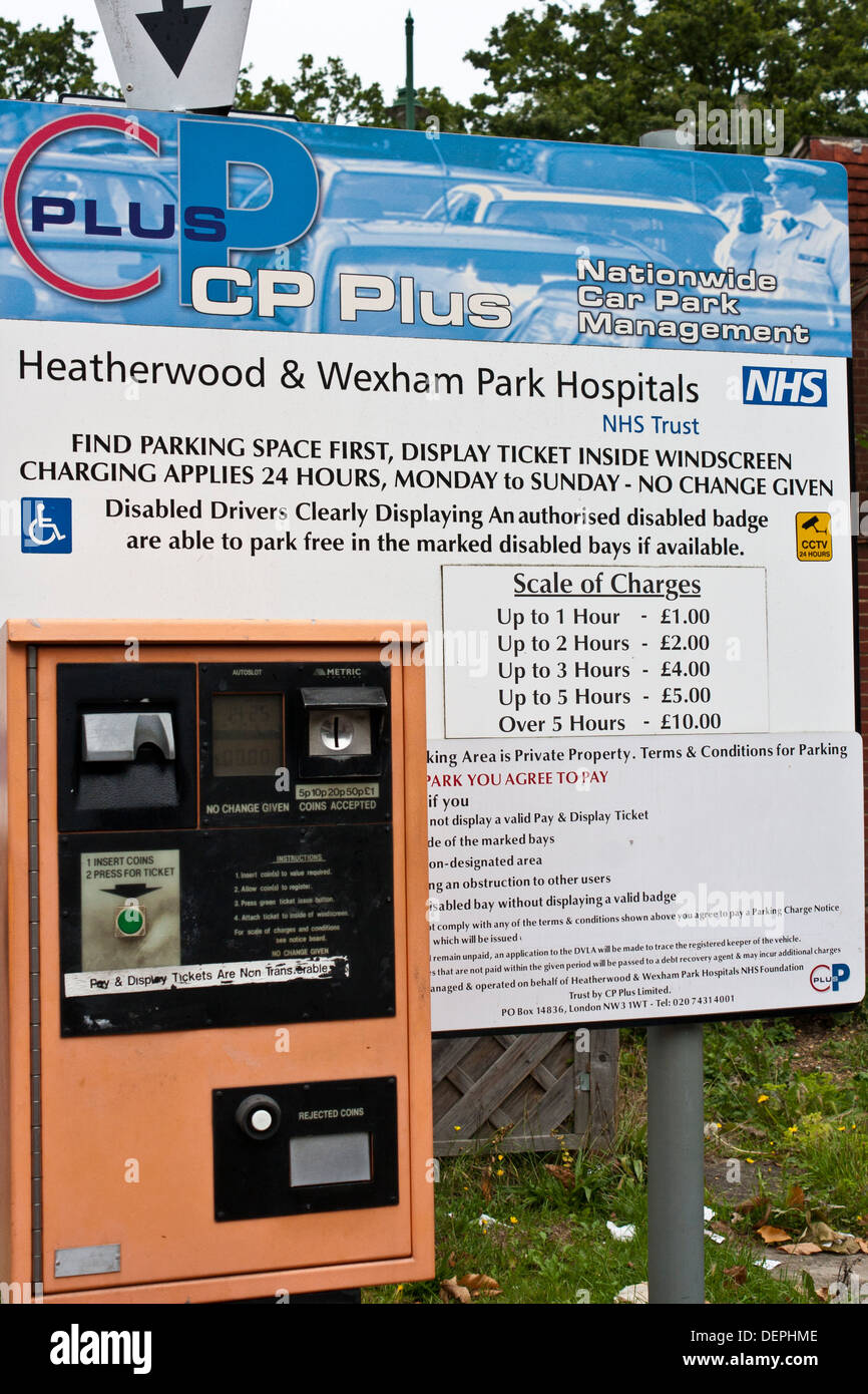 Hospital parking charges hi-res stock photography and images - Alamy