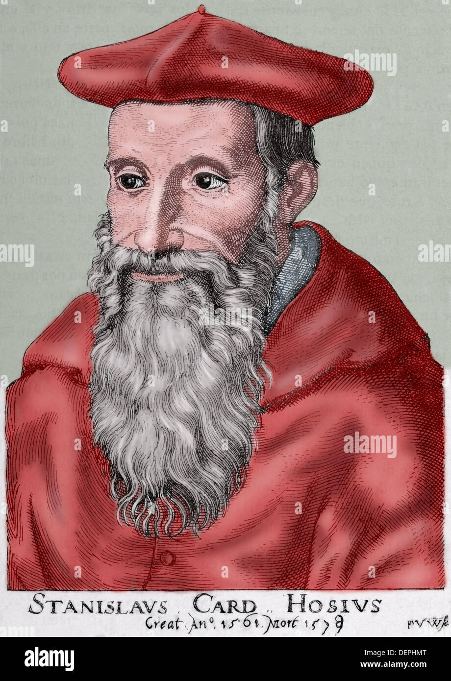Stanislaus Hosius (1504-1579). Polish Cardinal and theologian ...