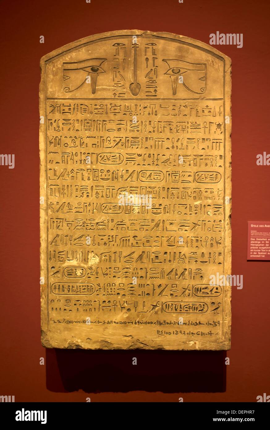 Hieroglyphic Table High Resolution Stock Photography and Images - Alamy