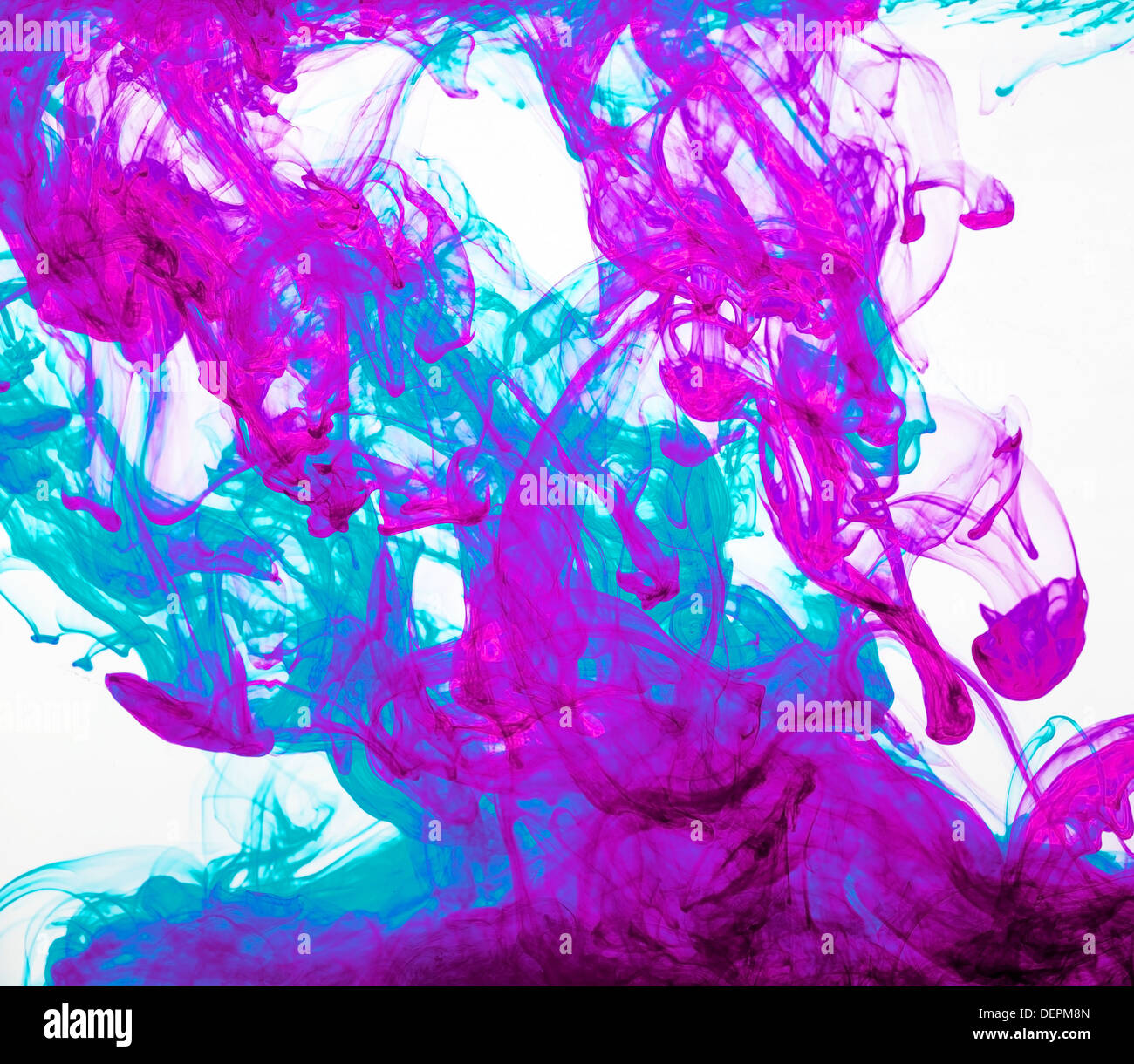 inks in water, color abstraction, color explosion Stock Photo - Alamy