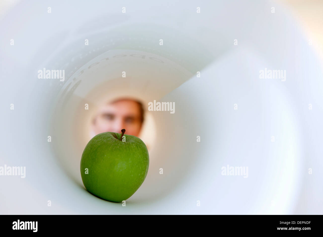One person tube hi-res stock photography and images - Alamy