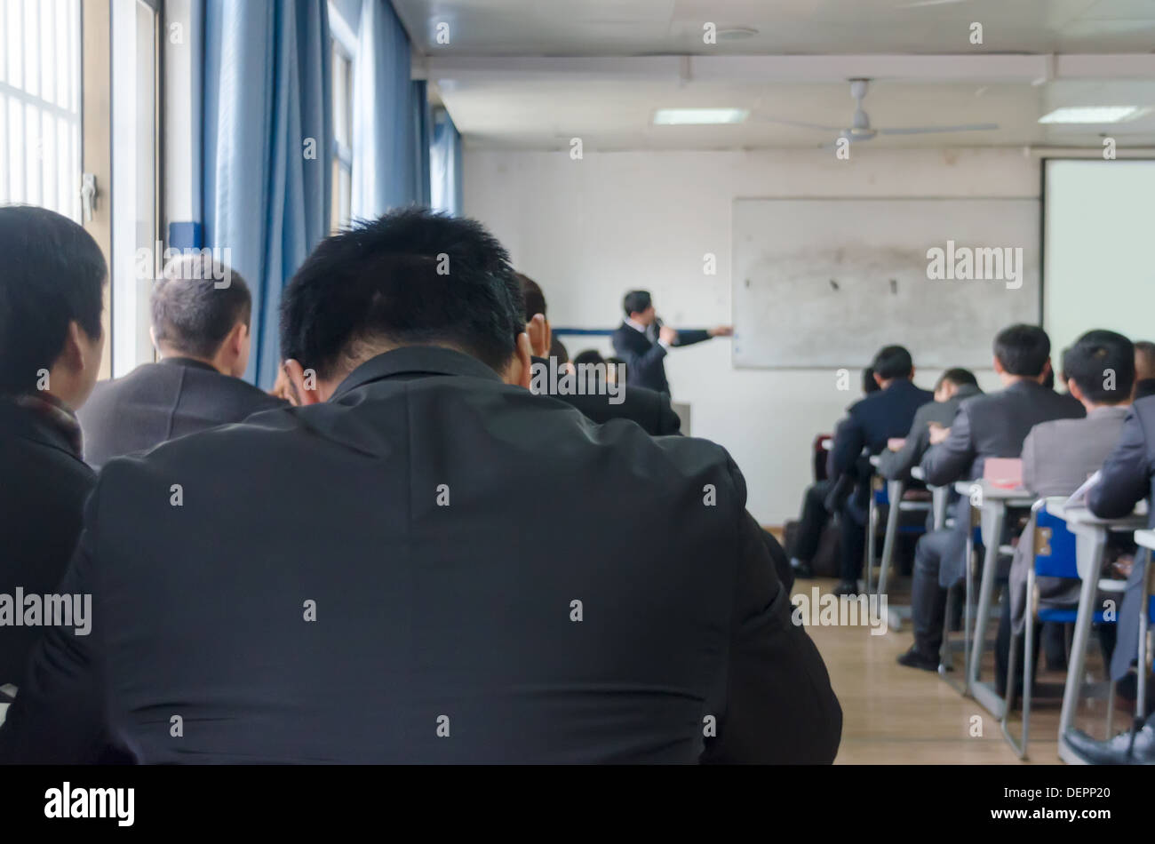 Meeting in a conference hall Stock Photo - Alamy