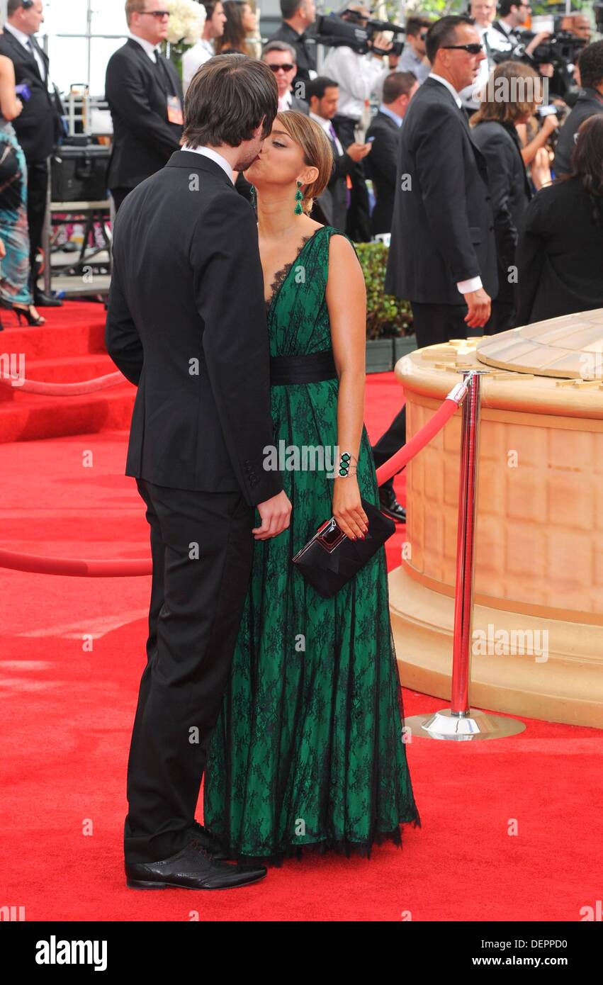 Matt Prokop, Sarah Hyland at arrivals for The 65th Primetime Emmy ...