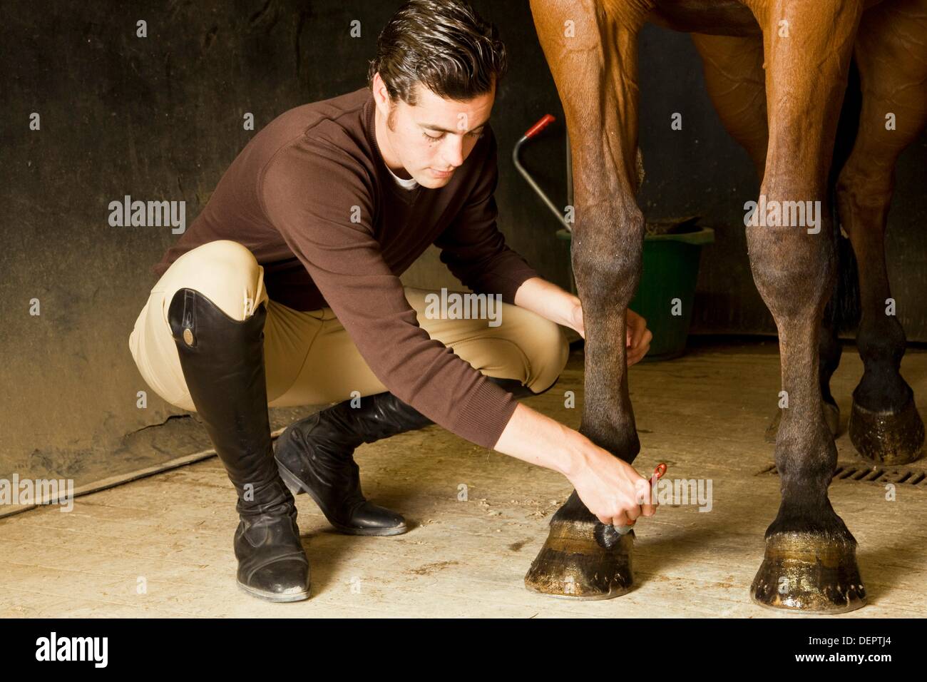 Hoof man hi-res stock photography and images - Alamy
