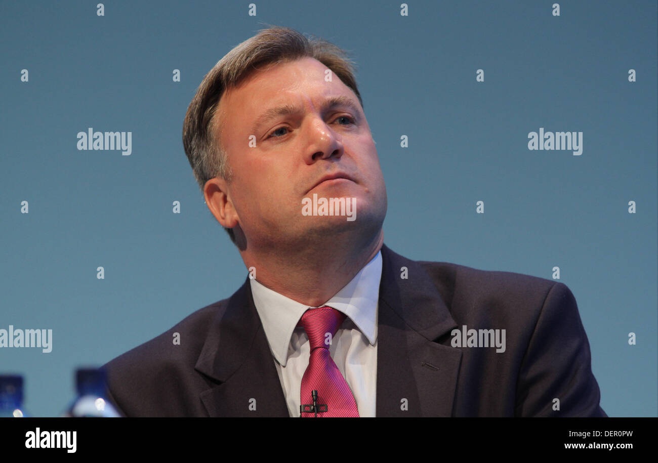 ED BALLS MP SHADOW CHANCELLOR OF THE EXCHE 23 September 2013 THE ...