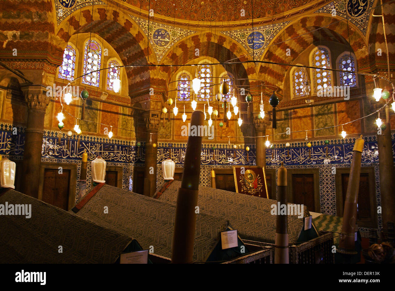 Turkey istanbul mosque suleiman magnificent hi-res stock photography ...