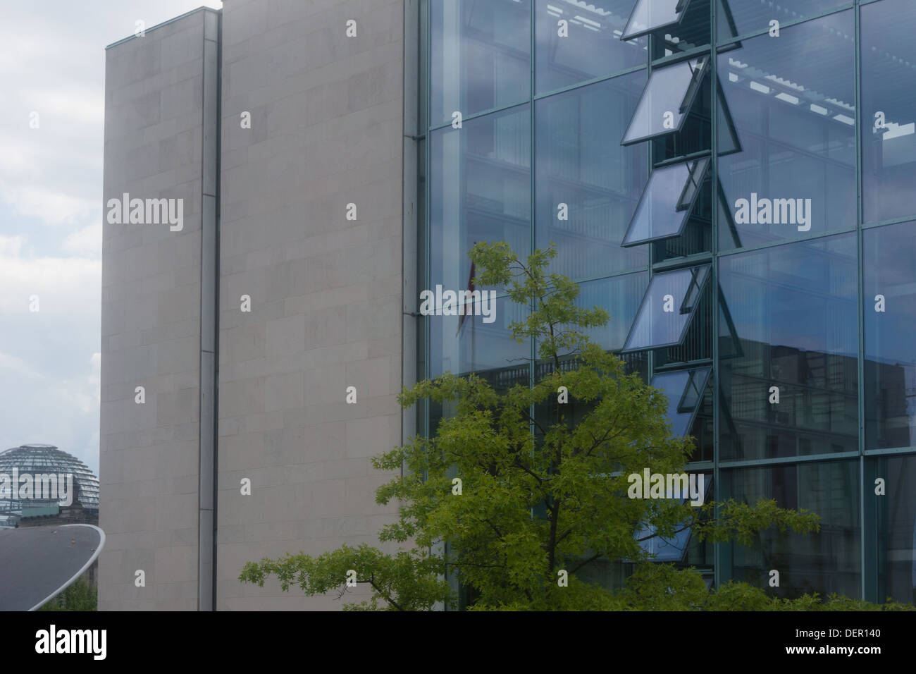 Federal Chancellery, Home of the Chancellor and the Chancellery staff ...