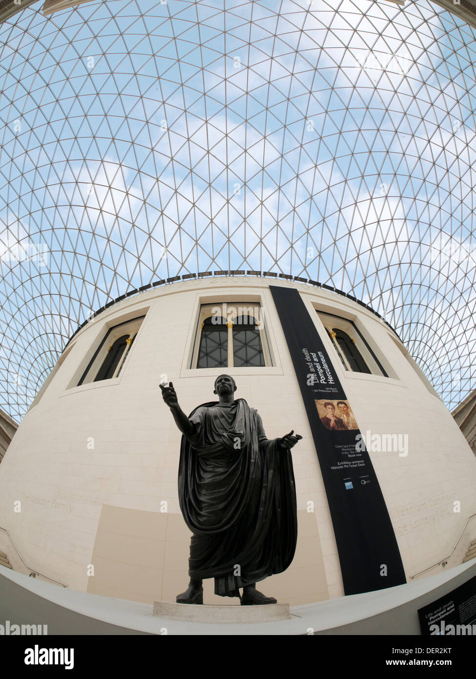 The British Museum - Queen Elizabeth II Great Court 6 Stock Photo - Alamy
