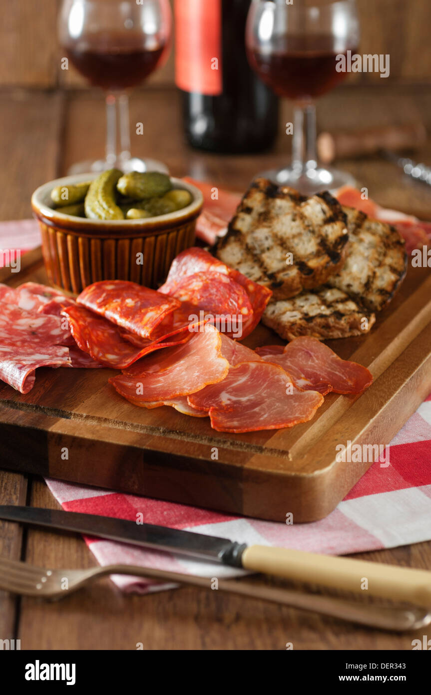Cold meat platter hi-res stock photography and images - Alamy