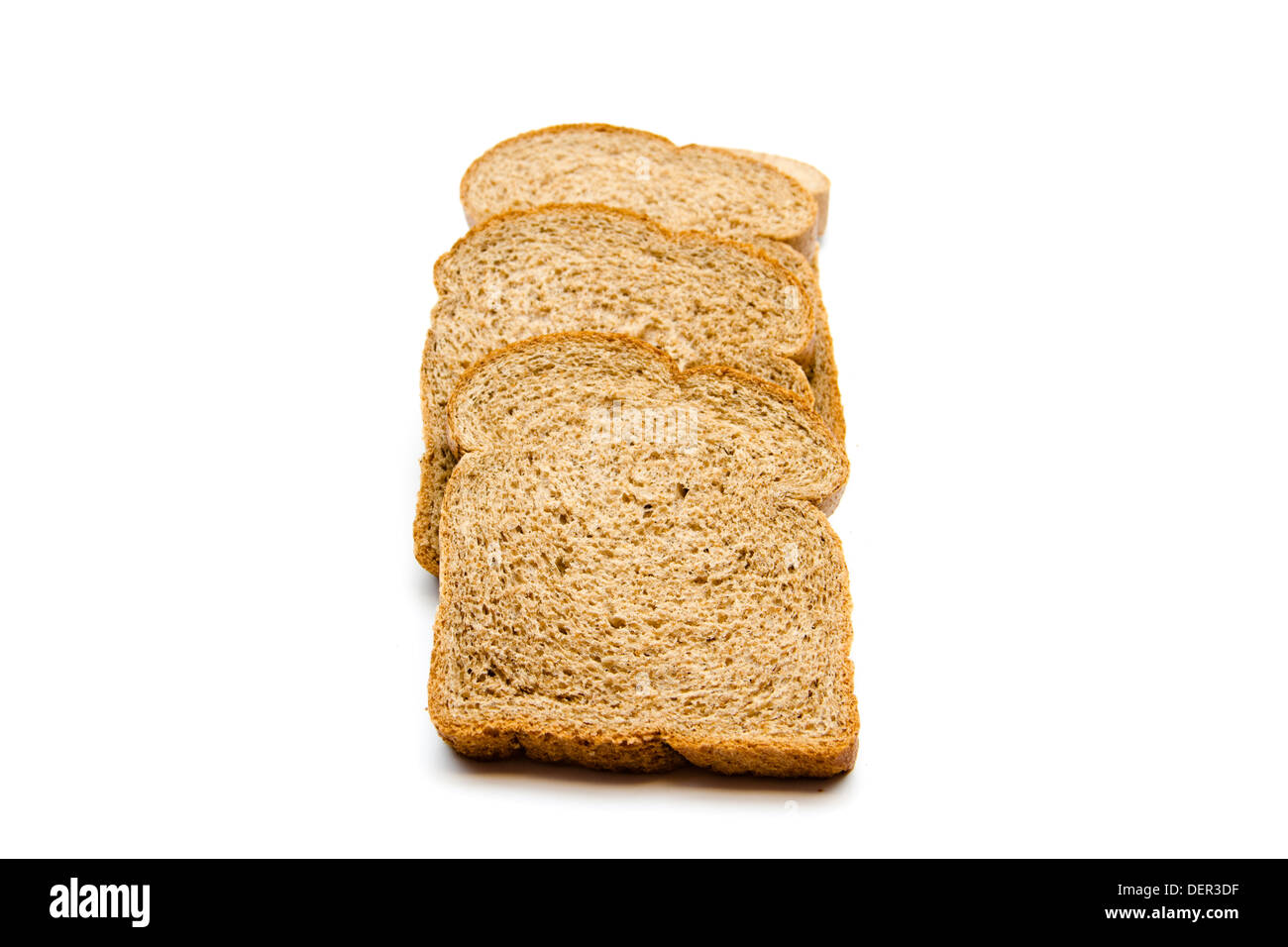 Fresh Baked Brown Toast Bread Stock Photo - Alamy