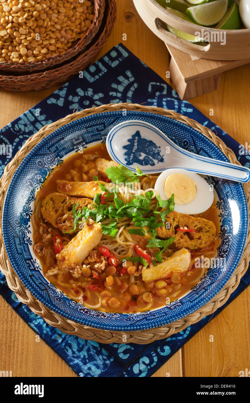 Mohinga hi-res stock photography and images - Alamy