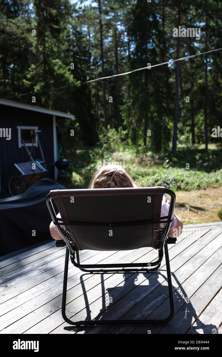 Sun tanning hi-res stock photography and images - Alamy