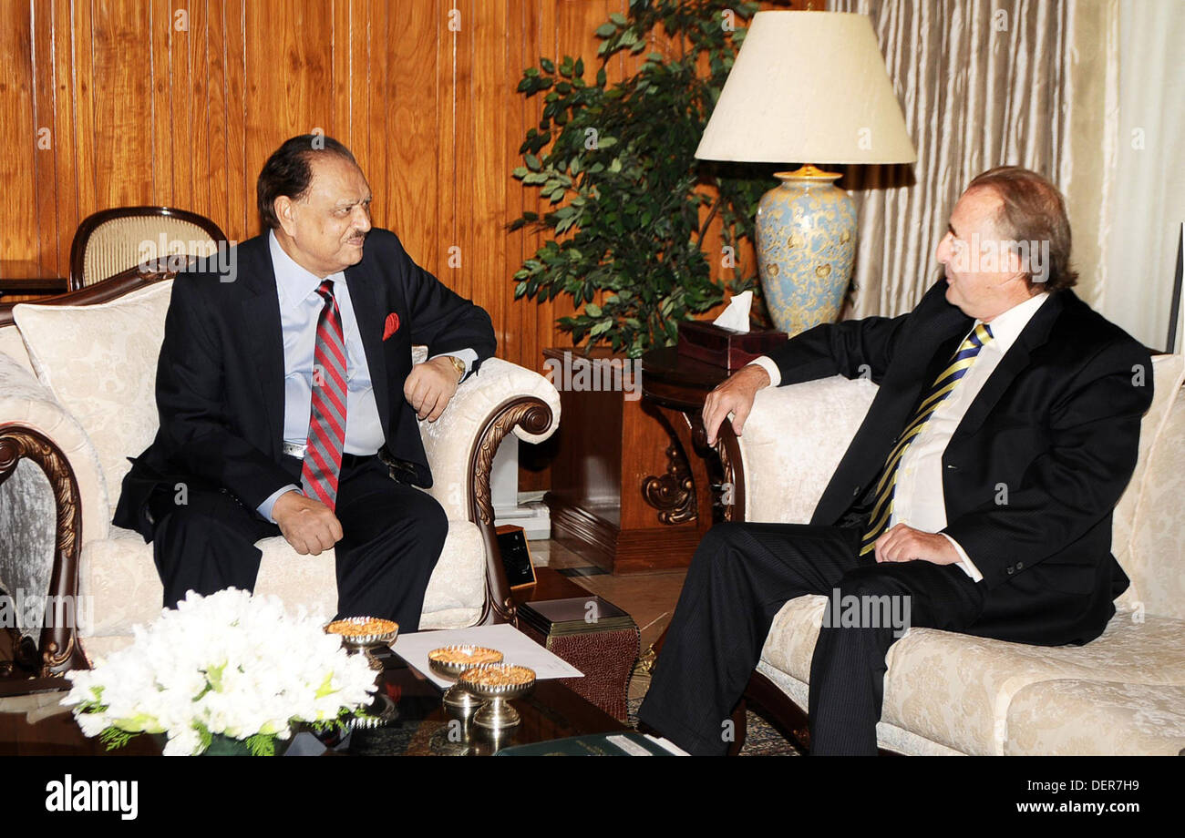 Islamabad, Pakistan. 23rd Sep, 2013. Handout image by PID Argentine ...