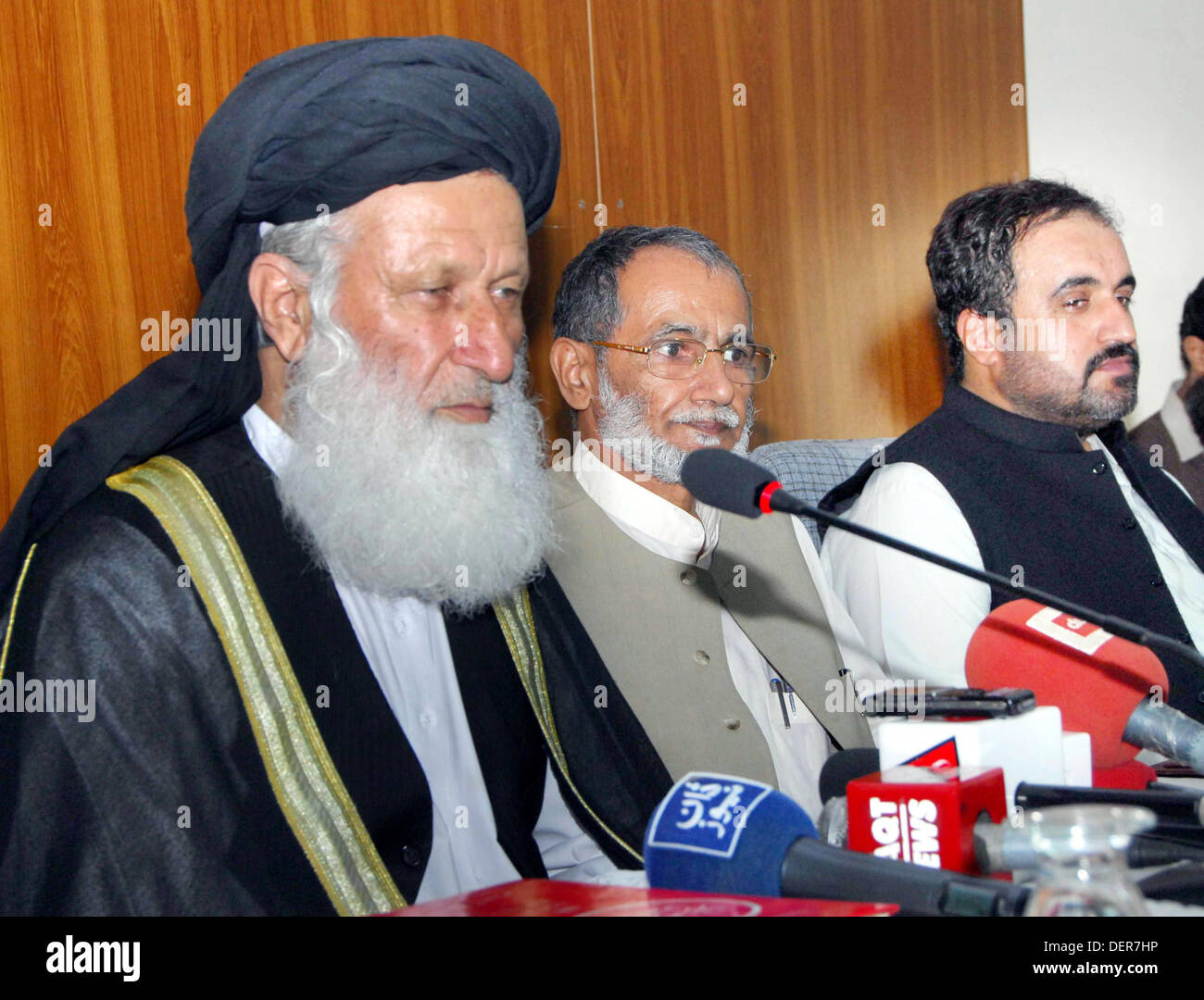 Islamabad, Pakistan. 23rd Sep, 2013. Handout image by PID Chairman ...