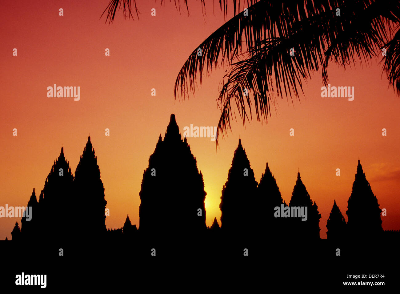 Prambanan sunset hi-res stock photography and images - Alamy